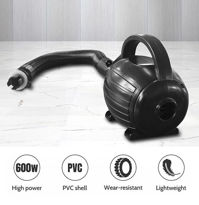 Electric Air Track Pump Portable Inflator for Airbeds Inflatables 600W ...