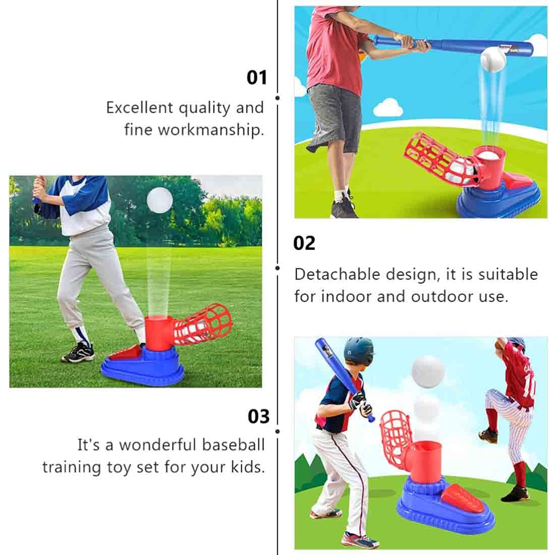 Baseball Ball Game, Automatic Baseball Pitcher Toys, Baseball Pop-Up ...