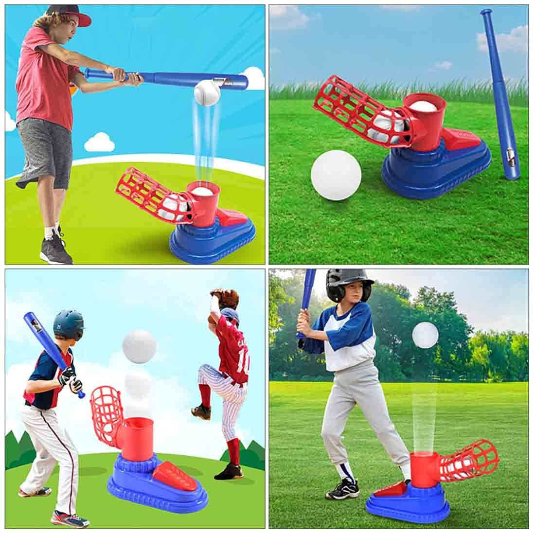 Baseball Ball Game, Automatic Baseball Pitcher Toys, Baseball Pop-Up ...