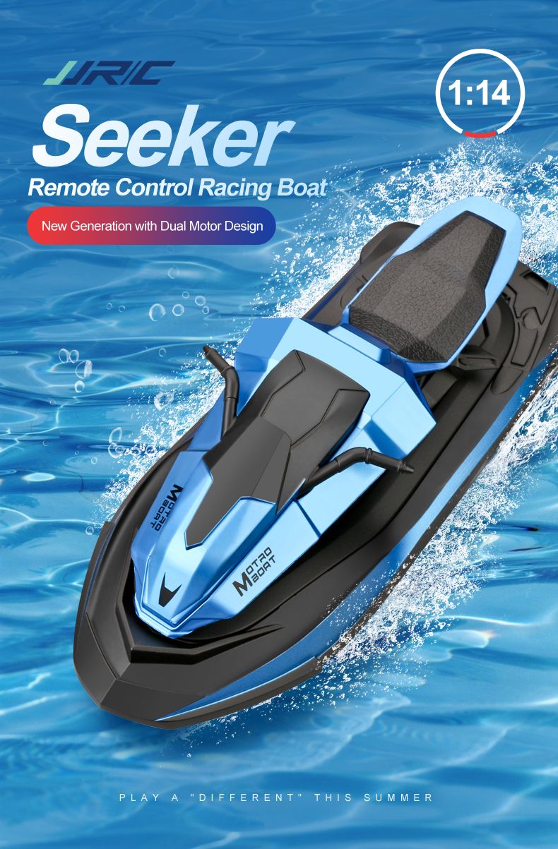 2022 Newest RC Boat Adult Kids Pool Lake Adventure Racing Boats Remote ...