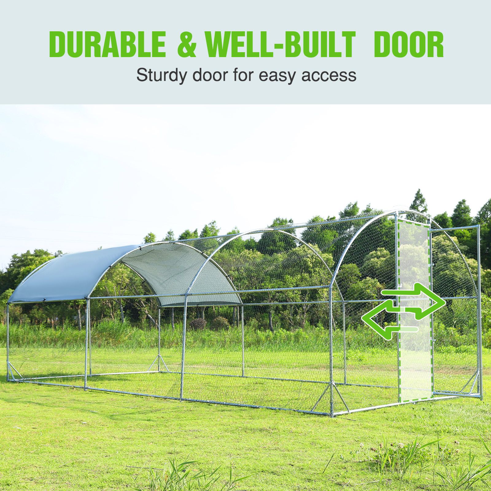 Chicken Run Coop Walk In Chook Shelter Pen Rabbit Hutch Dog Cat ...