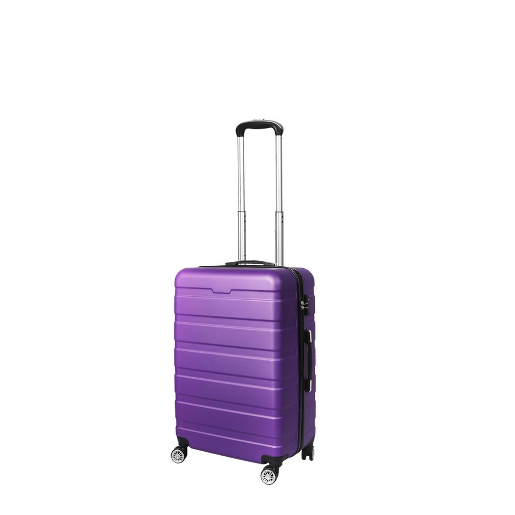 Slimbridge 20" Luggage Suitcase Trolley Travel Packing Lock Hard Shell ...