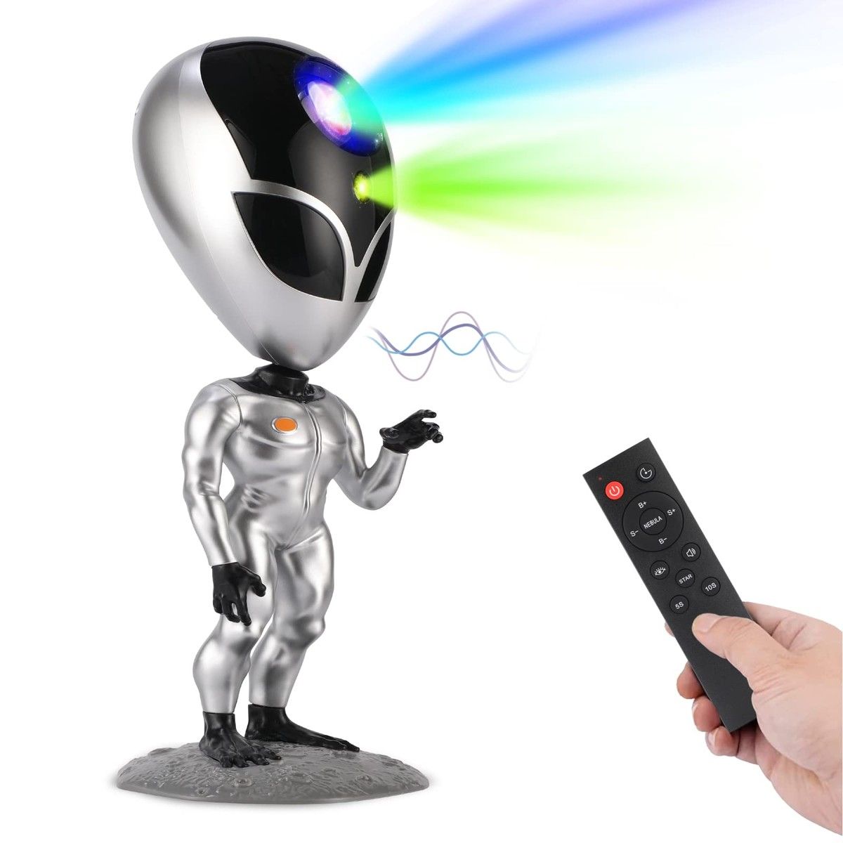Aliens Star Projector Streamlet Galaxy Projector with Aliensun Voice ...