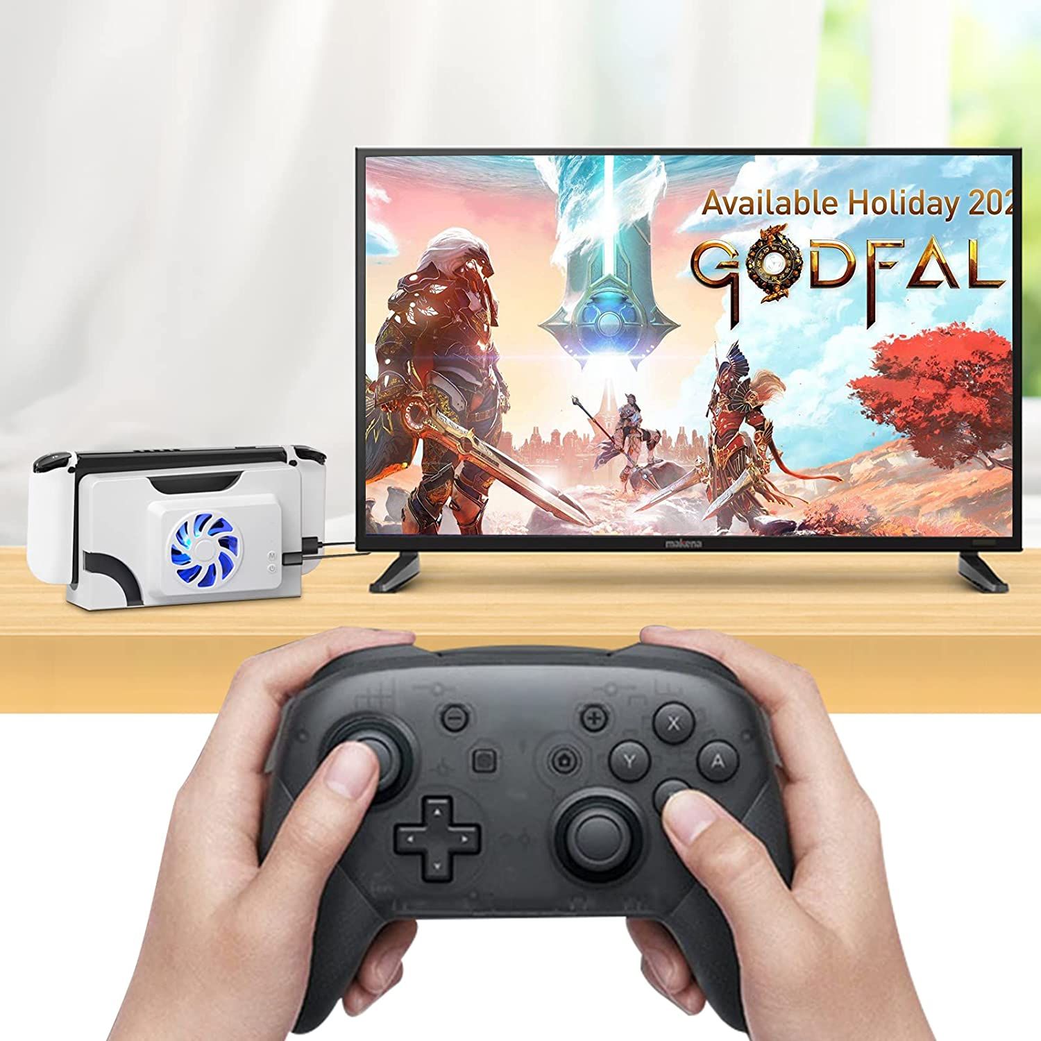 Cooling Fan For Nintendo Switch Oled With Extra Usb Port Switch Oled External Cooling System