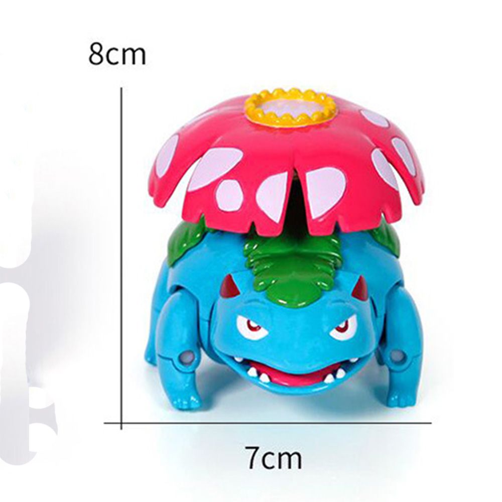 Pokemon Deformation pokeball Figures Toys Transform Bulbasaur Action ...