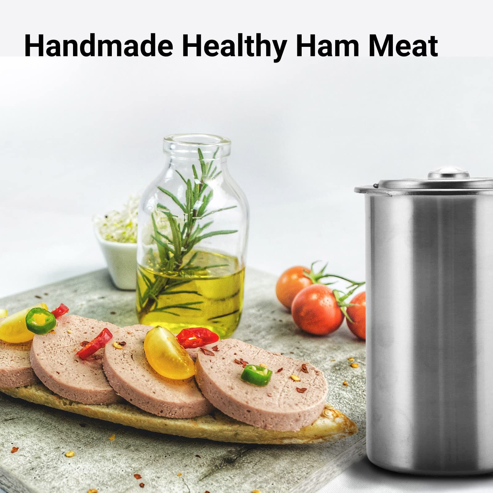 Stainless Steel Ham Meat Press Maker for Making Healthy Homemade Deli ...