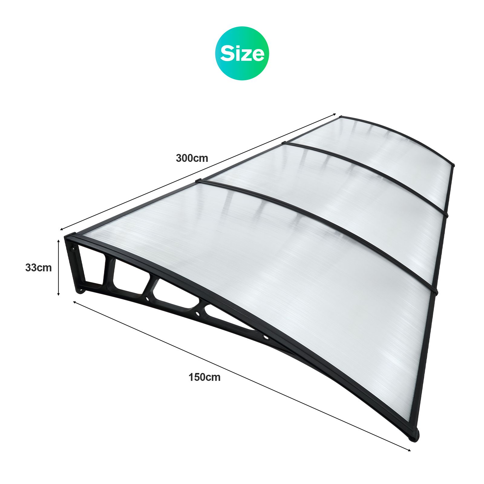 Window Awning Front Door Outdoor Patio Canopy Deck Balcony Porch House ...