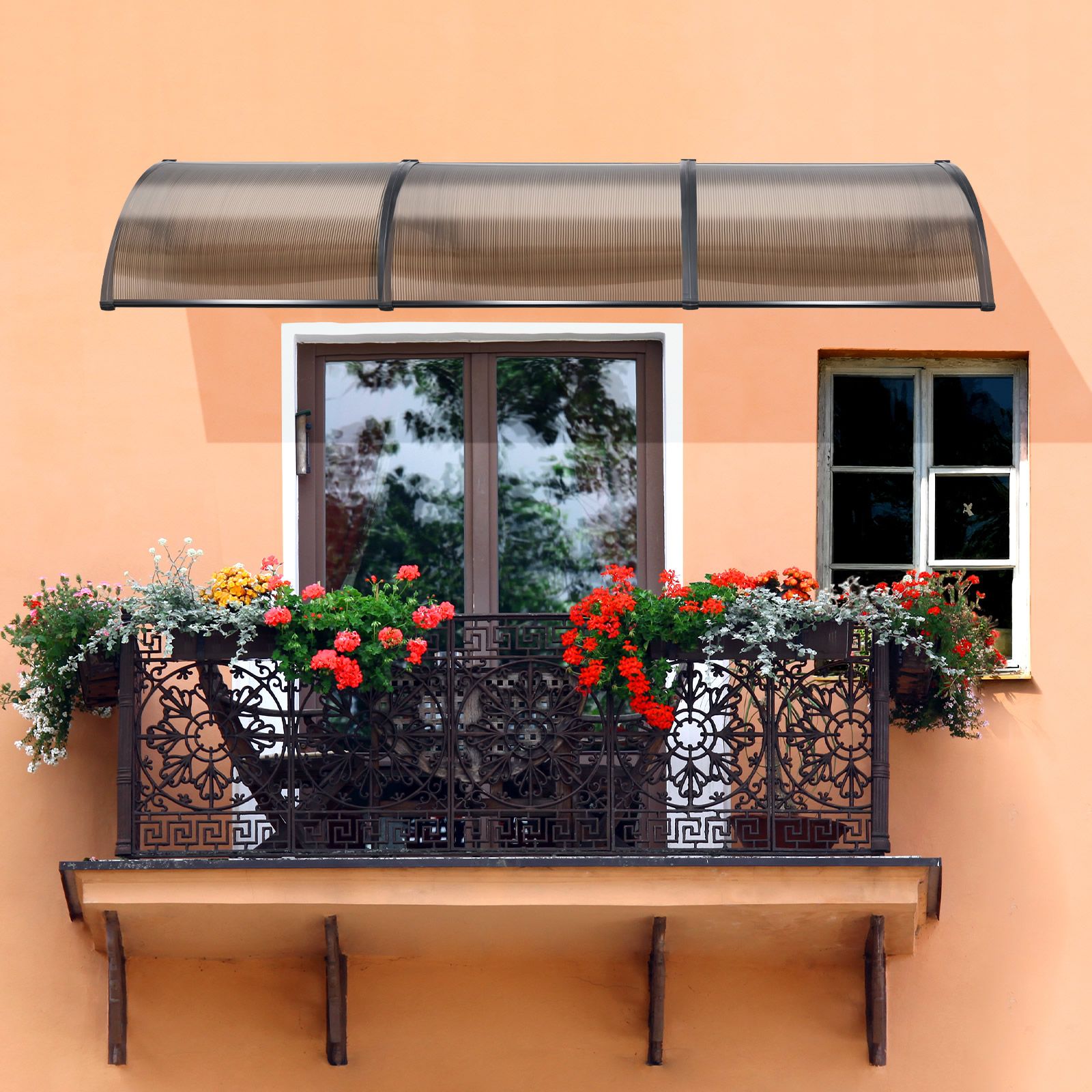 Window Door Awning Outdoor Patio Canopy Deck Balcony Porch House Cover ...