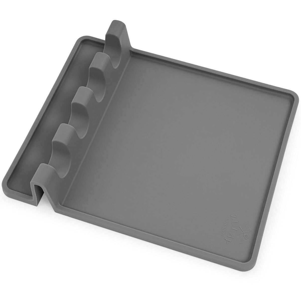 Silicone Utensil Rest with Drip Pad for Multiple Utensils, Heat ...
