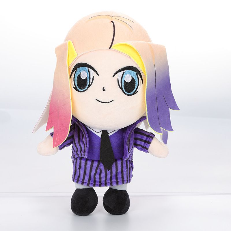 Wednesday Addams 25cm Addams Family Plush Doll, Wolf Girl Cute Addams ...