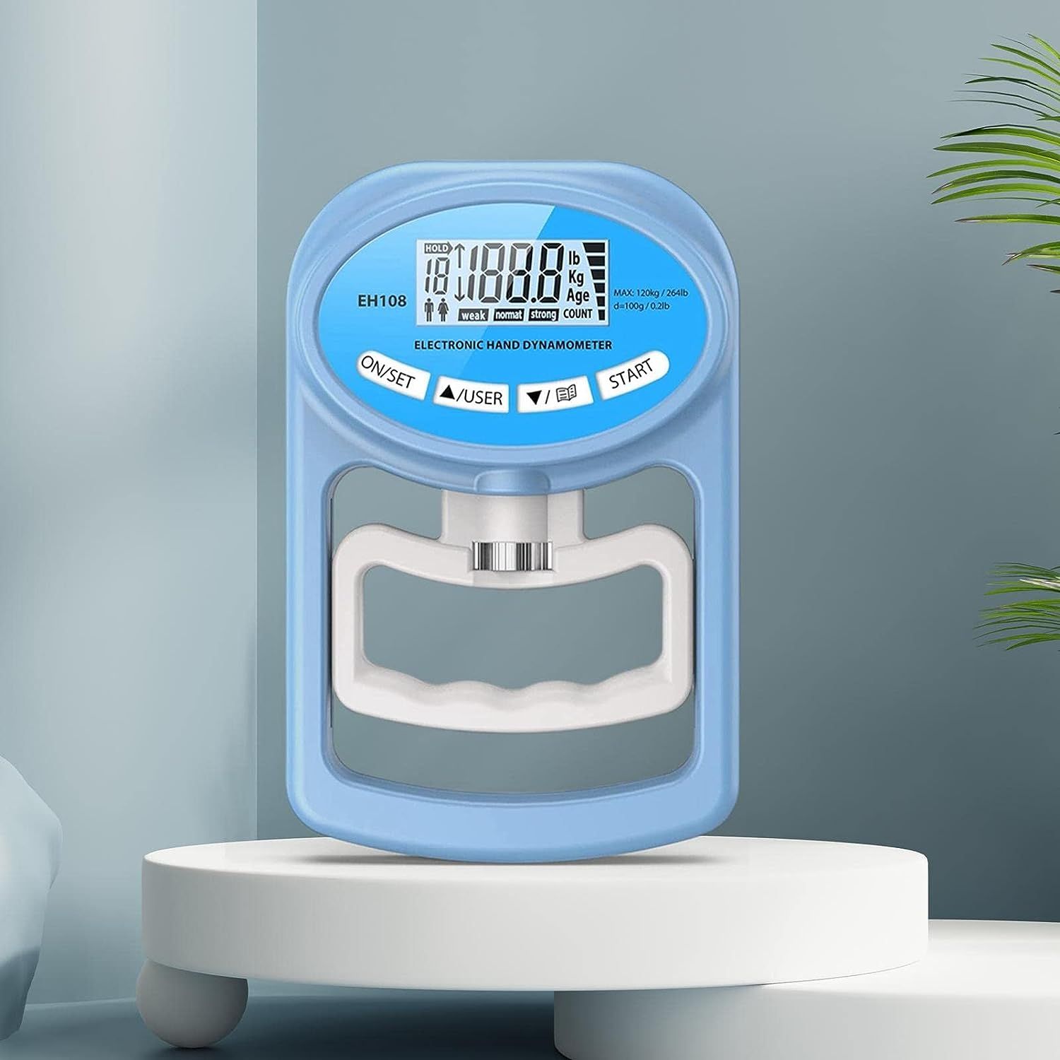 Portable Grip Strength Meter, Digital Hand Strength Measurement Durable ...