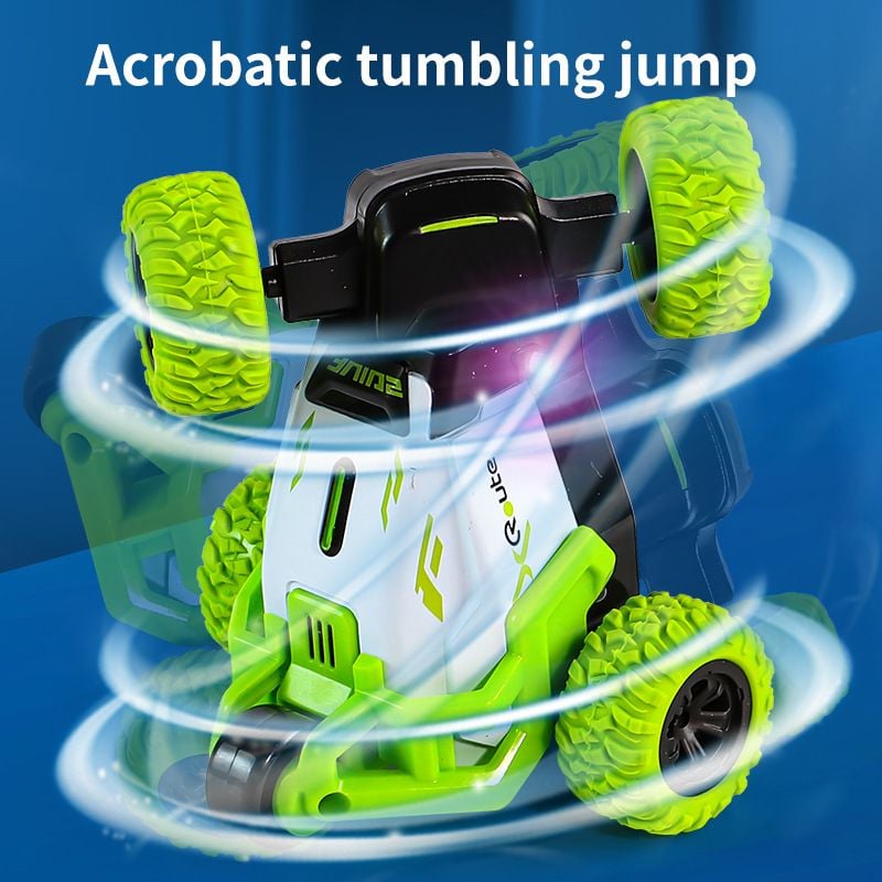 Stunt Acrobatic Tumbling Remote Control Car 2.4GHz 4WD RC Stand Up ...