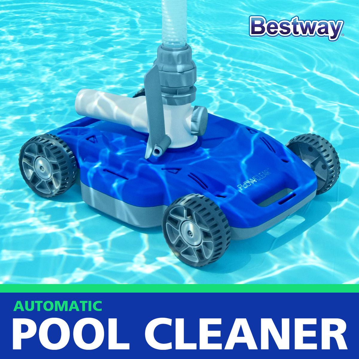Bestway 58665 Aquadrift Swimming Pool Cleaner Automatic Aquarover ...