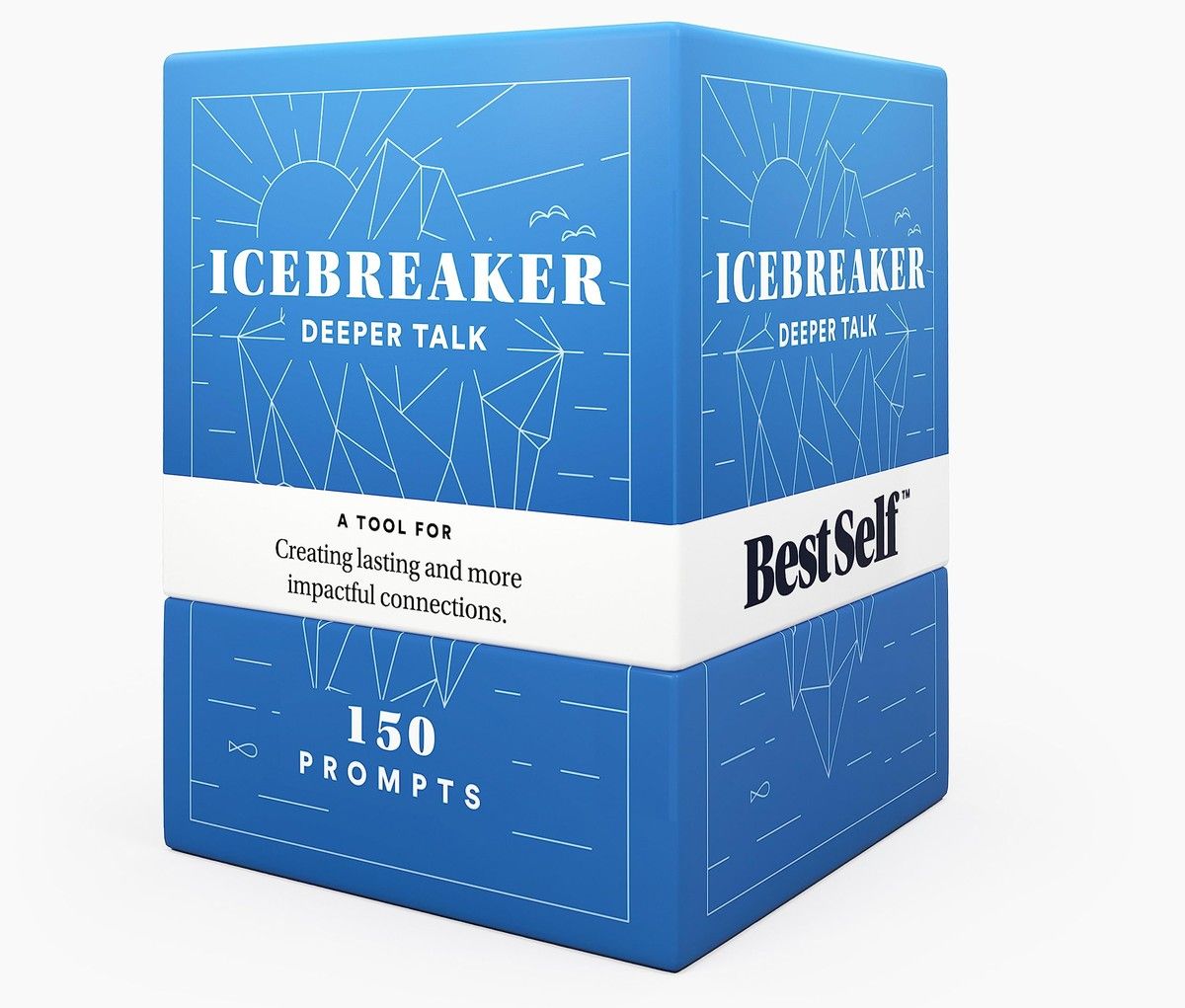 BestSelf Icebreaker Deeper Talk Deck - Conversation Starter Card Pack ...