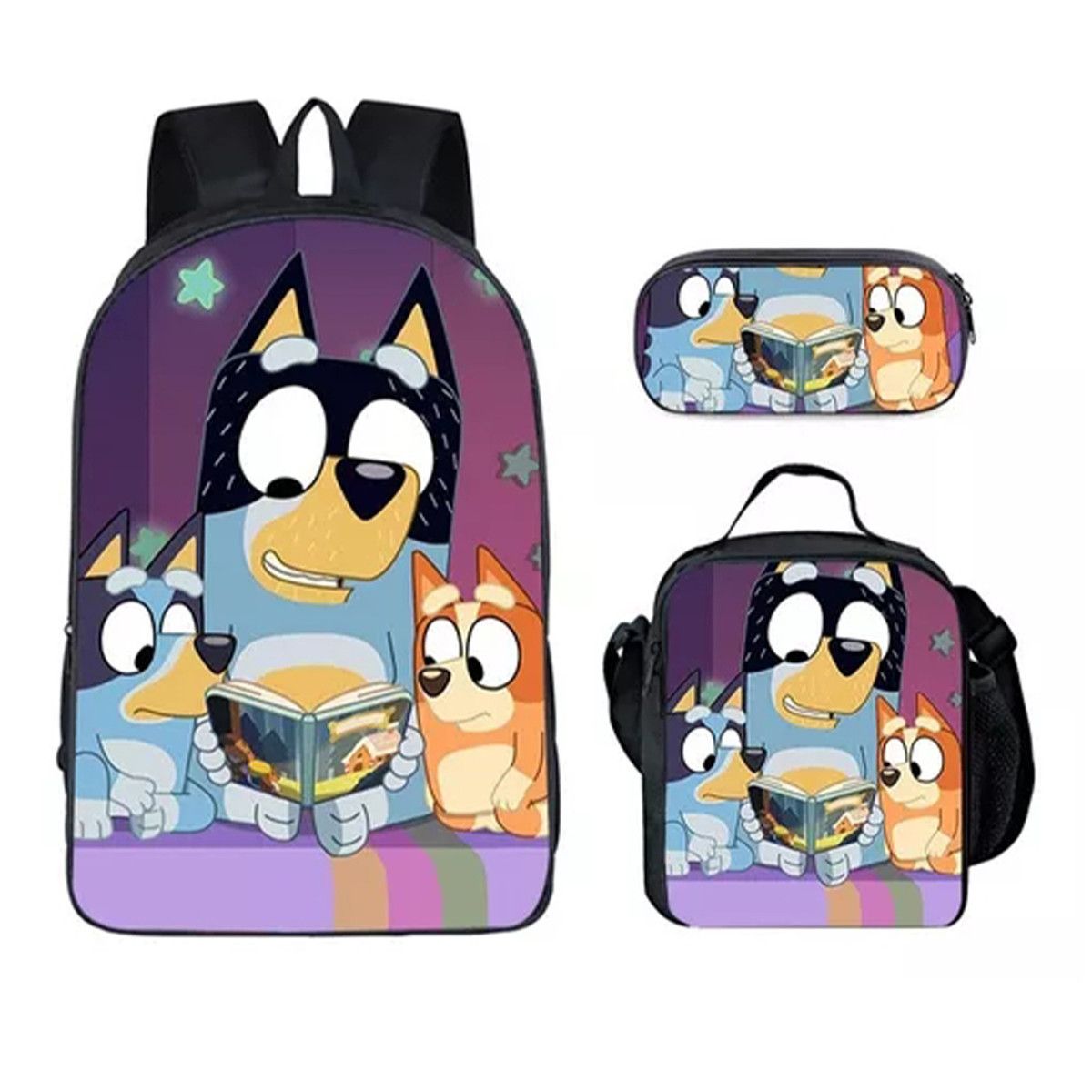 School Bag For Primary And Secondary School Students Three-Piece Set ...