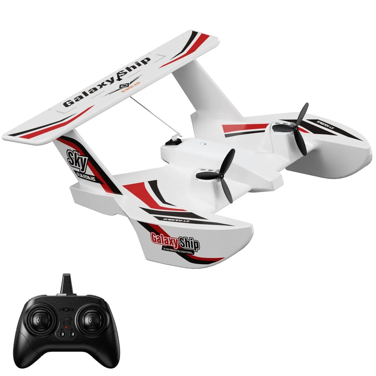 Remote Control Plane,3 Channel RC Airplane,2.4GHz RTF Aircraft,Surface ...