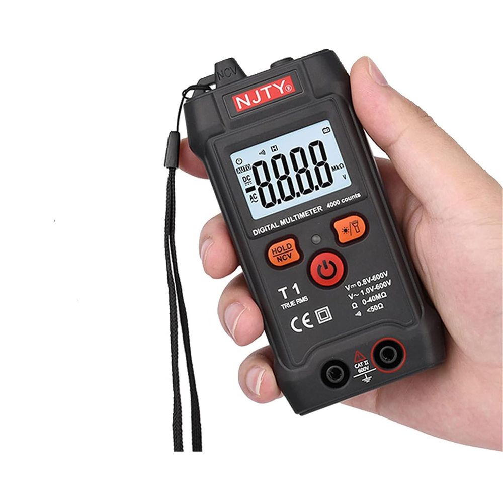 Mini Digital Smart Multimeter T1 Portable Electric Meter Automotive ...