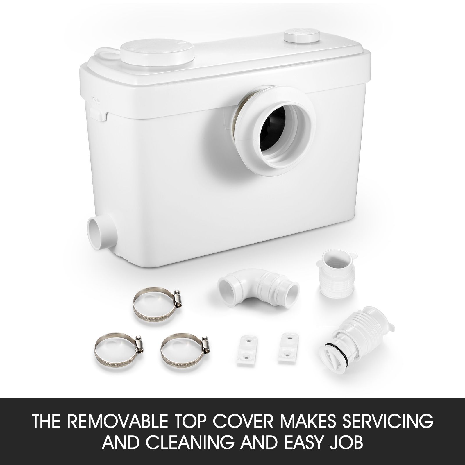 Macerator Sewage Pump Automatic Sump Macerating Flush Toilet Sink ...