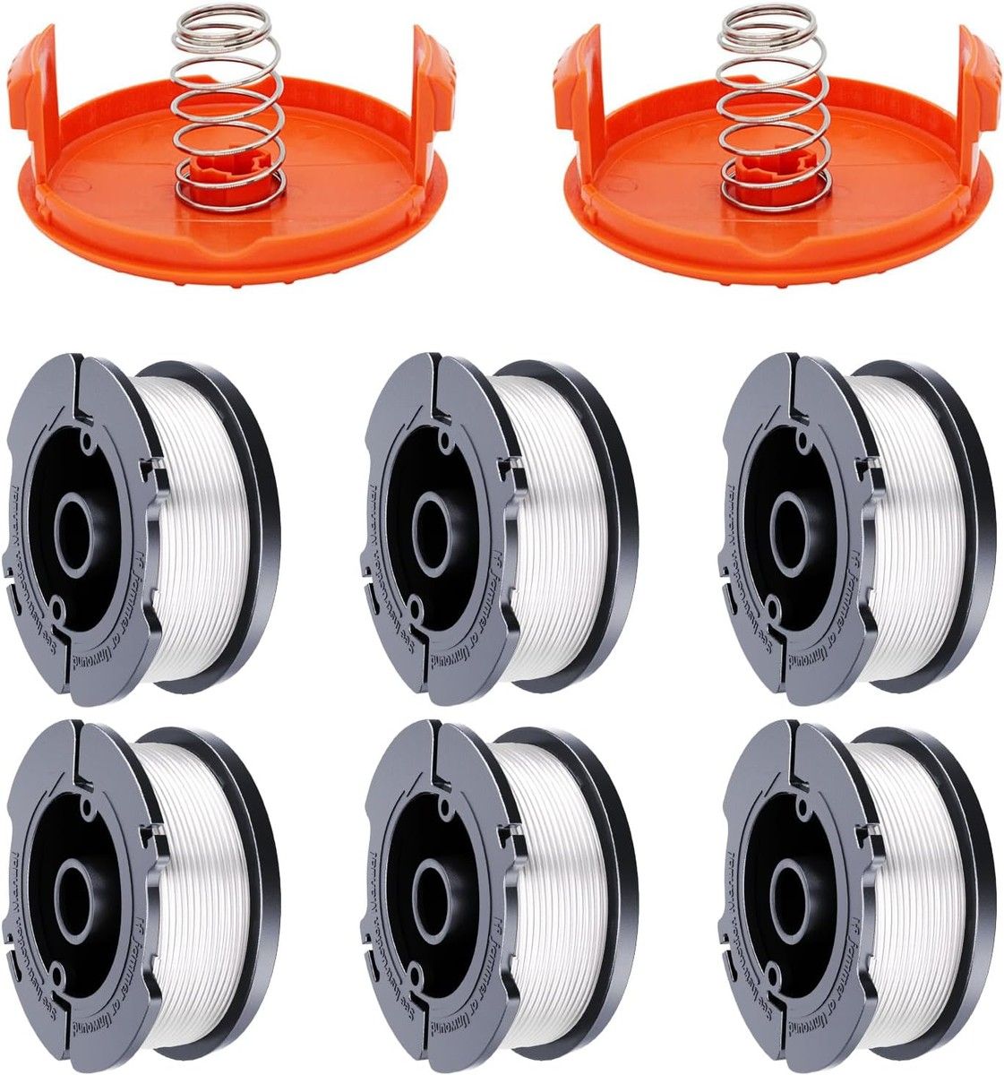 Set of 10 AF100 Replacement Spool 30ft 0.065 Inches for Black and ...