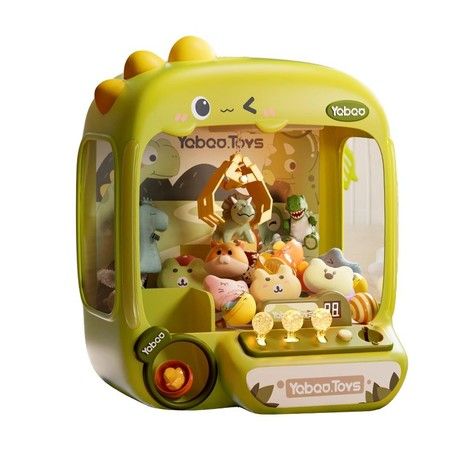 Claw Machine for Kids Boys, Mini Arcade Candy Vending Machine, Coin ...