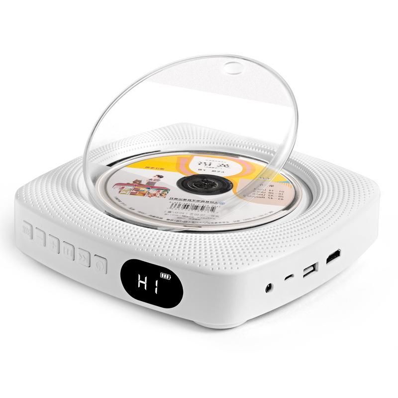 Wall-Mountable Bluetooth CD Player with LCD Display, HiFi Speakers ...