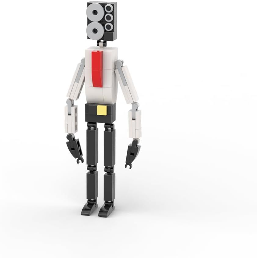 Buildable Skibidi Toilet Action Figure (172 Pieces) - Fun Building Kit ...