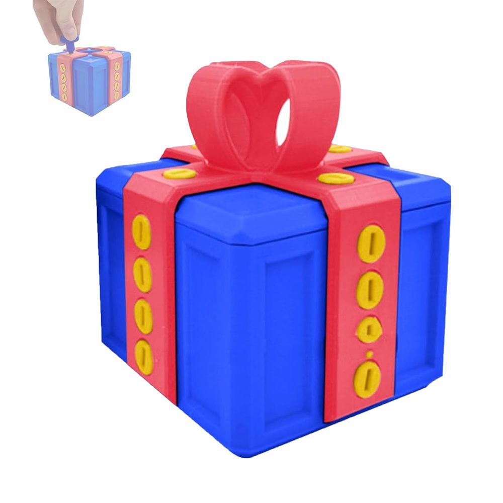 Gift Box Annoying 3D Prank Funny Gag Container Screws Hilarious Money ...
