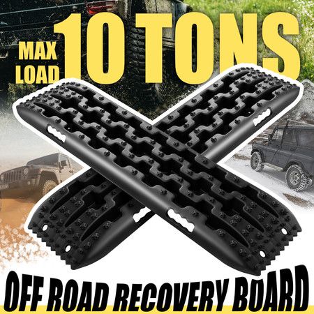 4WD Recovery Boards 4x4 Wheel Drive Tracks Off Road Tyre Ladder ...