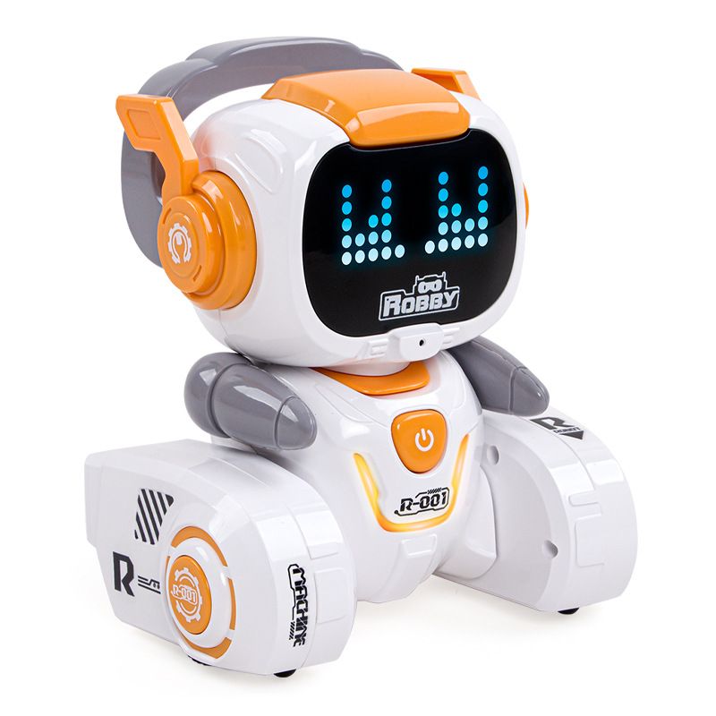 Remote Control Robot Toy, RC Robots for Kids with LED Eyes, Dance Moves ...