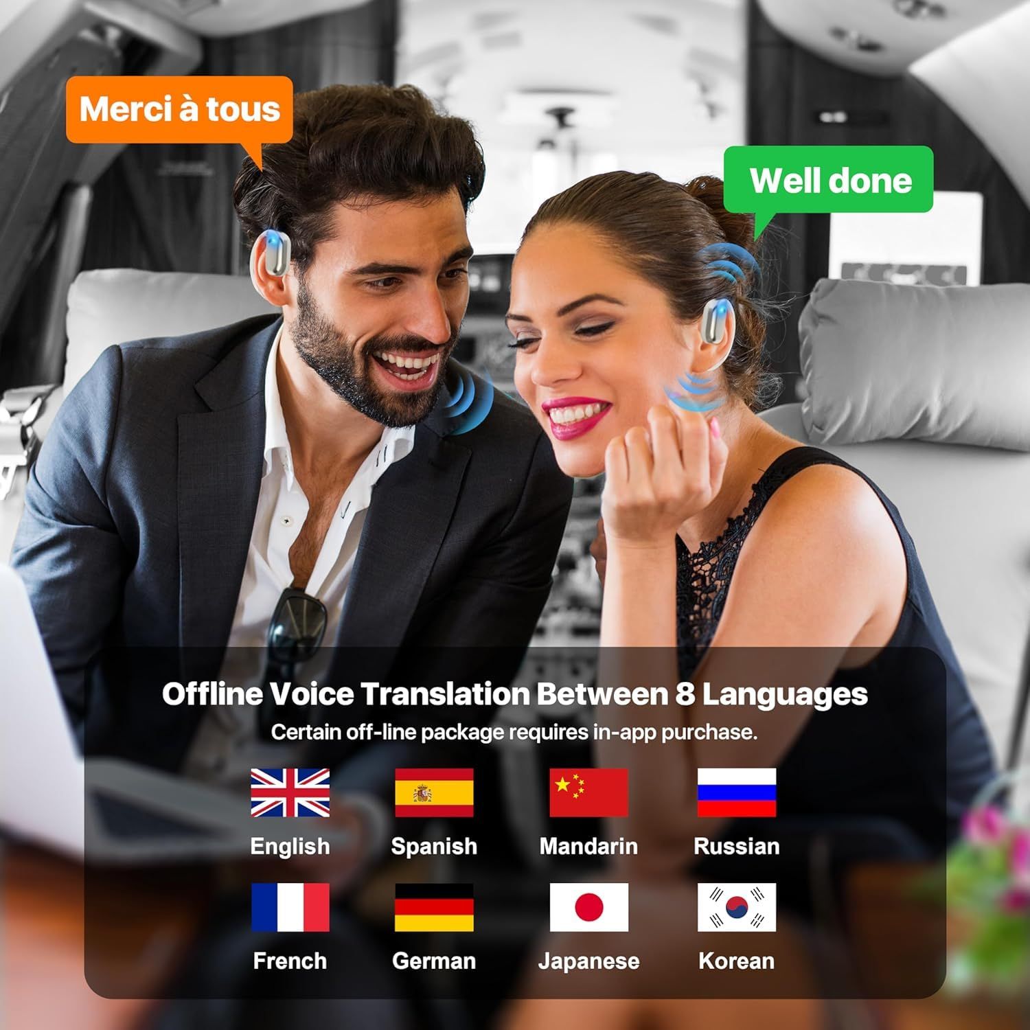 Languages Translation Earbudsreal Timetranslator Device136 Languages