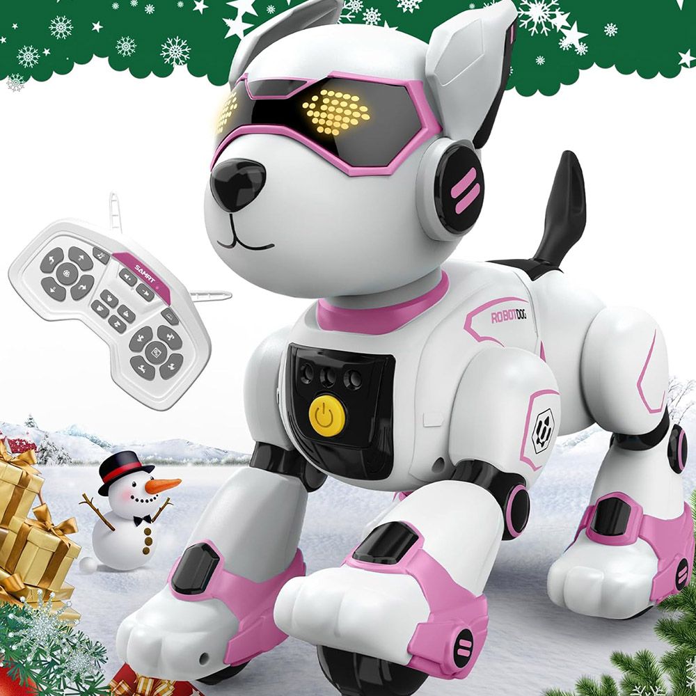 Robot Dog Toy for Kids, Programmable Remote Control Robot Puppy with ...