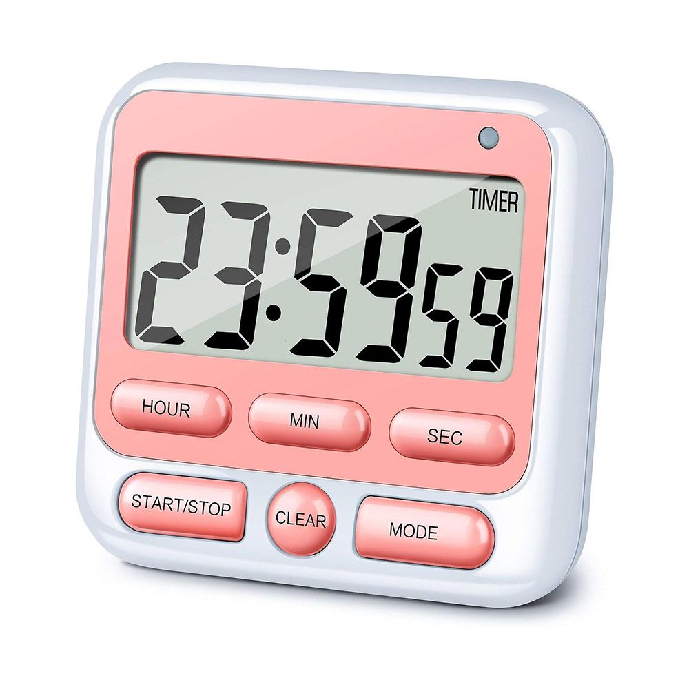 Digital Kitchen Timer with Mute/Loud Alarm Switch On/Off Switch, 24 ...