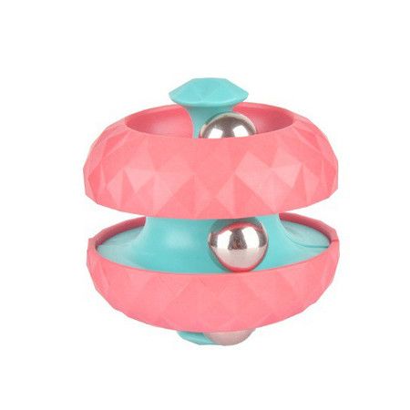 Pink Unique Orbit Ball Toy Spinning Toy Novelty Track Pinball Finger ...