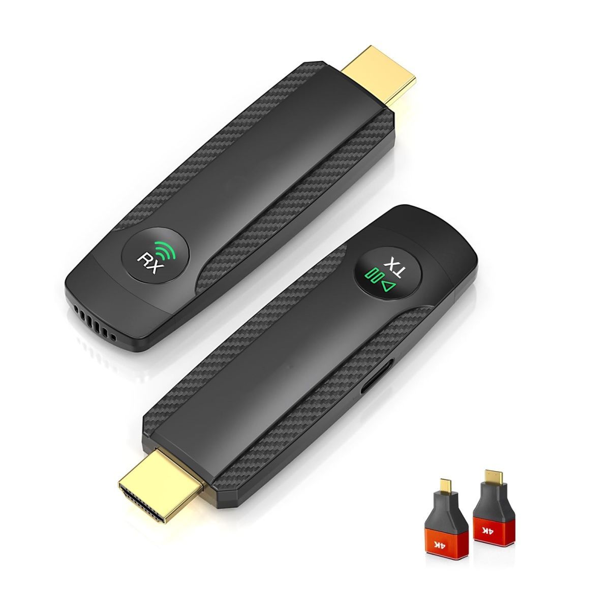 Wireless HDMI Transmitter and Receiver 100m 1080P Output Plug Play ...