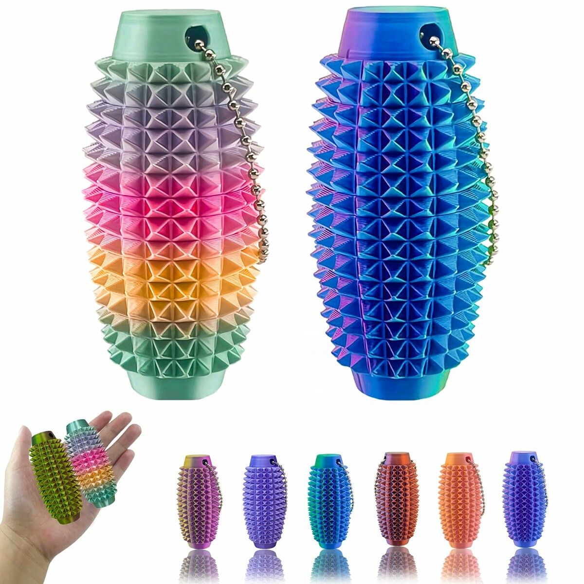 2PCS Little Ouchies Stim Fidget,3D Printed Fidget Toys Anxiety Relief ...