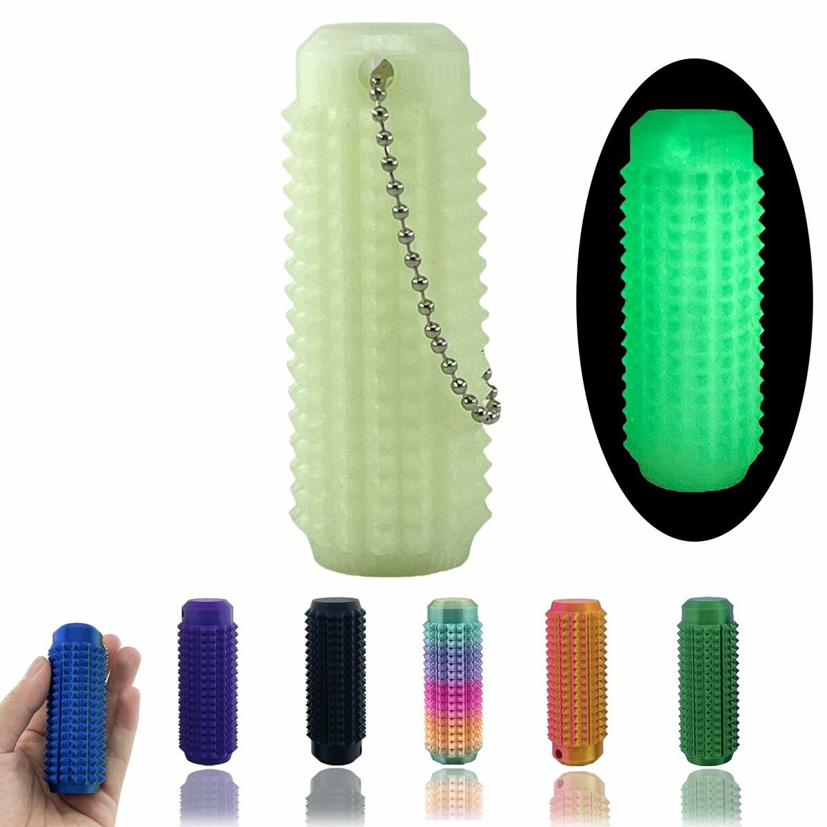 Little Ouchies Fidget Stim Tool,Pocket Mini Fidget Toy,Luminous Stim ...