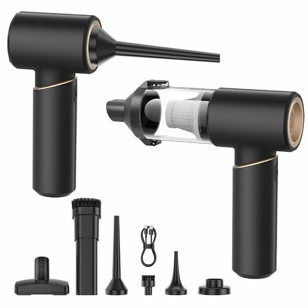 Handheld Vacuum Cleaner Cordless Compressed Electric Air Duster 16000Pa ...