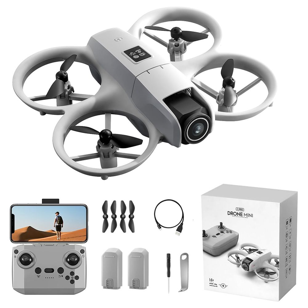 Drone with HD Camera for Men Women, 360 Degree Rolling Intelligent ...