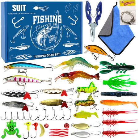 Mystery Tackle Box Fishing Mystery Box Freshwater Largemouth and ...