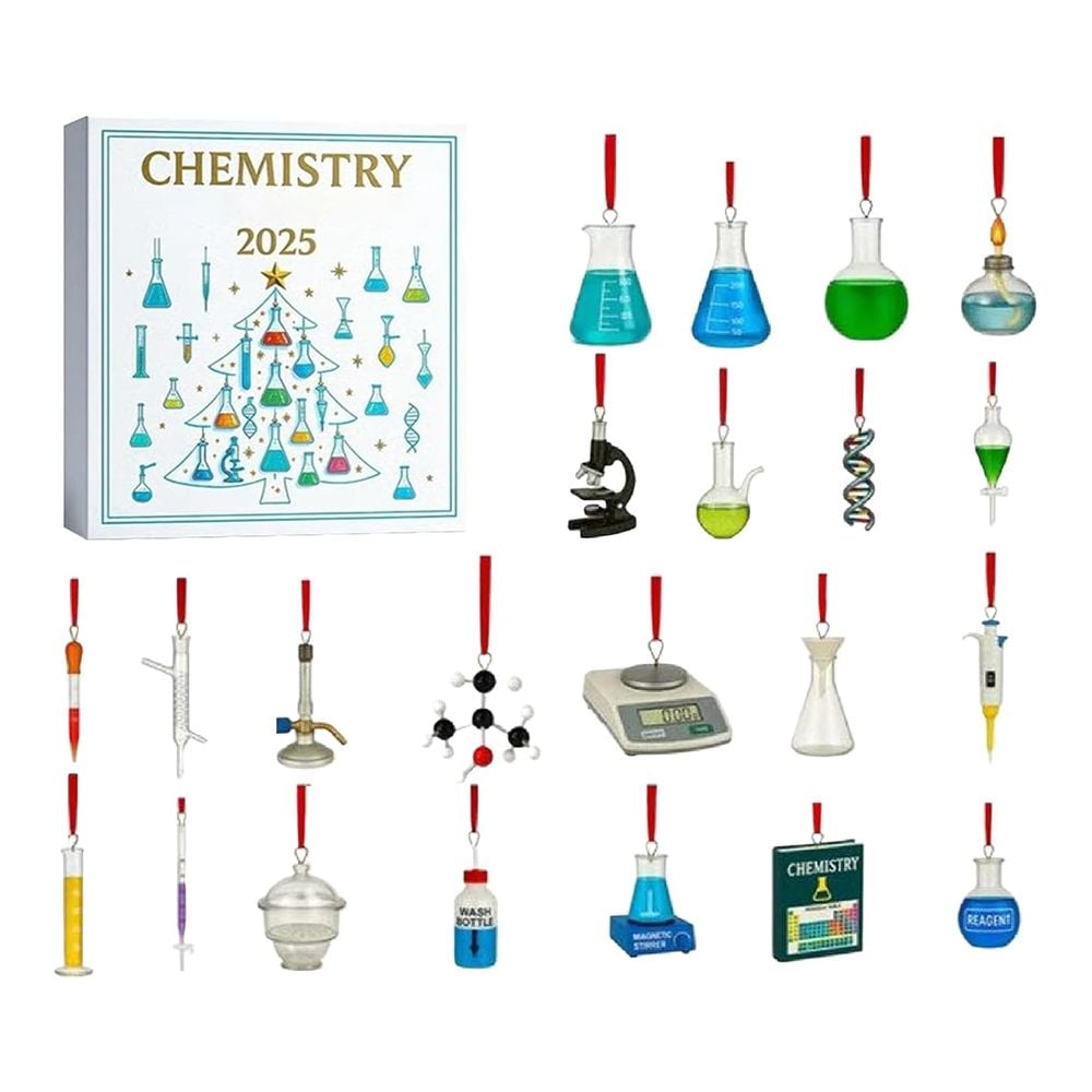 Chemistry Advent Calendars 2025, 24 Days Christmas Countdown Calendar ...